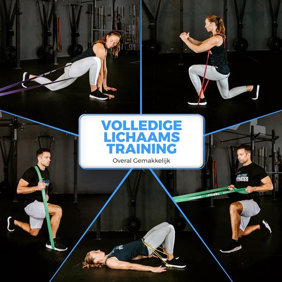 Pull Up Band Weerstandsbanden Sets voor kin up en optrek training ...