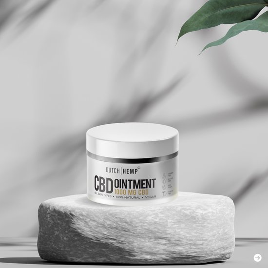 Dutch Hemp CBD-zalf - full spectrum - 1000 mg | bol