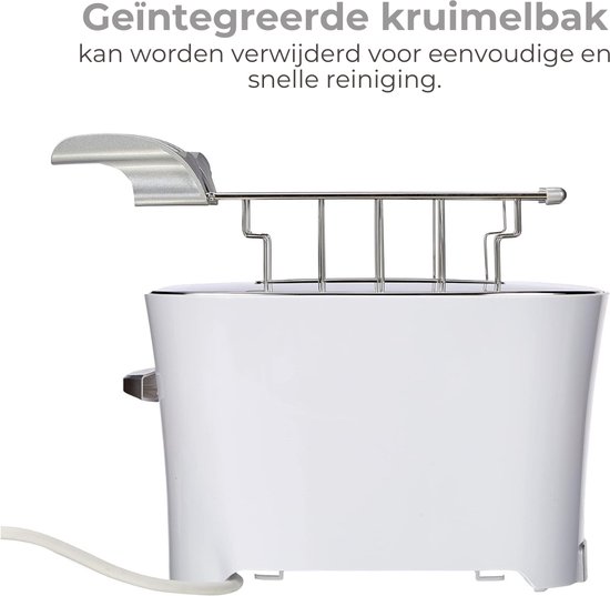 Broodrooster met Tostiklemmen - Tosti Apparaat 600 Watt – Toaster 240 ...