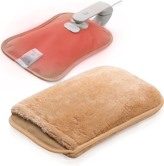 Qualita® Elektrische Kruik Beige - Elektrische Kruik - Baby ...