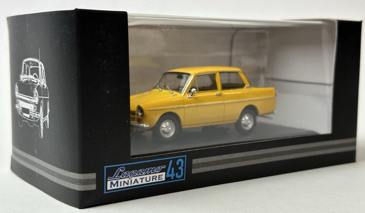 DAF 33 1969 Geel - Lagamo miniatuur auto 1:43 | bol.com