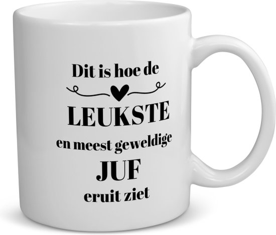 Akyol - dit is hoe de leukste en meest geweldige juf eruit ziet koffiemok - theemok -... | bol