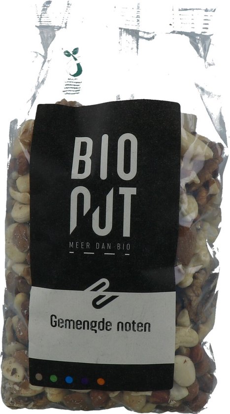 Bionut Biologische Gemengde Noten 500GR | bol
