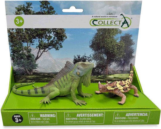 Collecta Set dierenfiguren - reptielen 3+ | bol