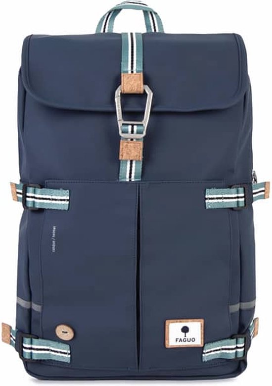 Faguo Commuter Backpack Navy | bol