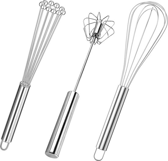 Keuken ei garde set (3 stuks keuken ei garde set, zilver) | bol