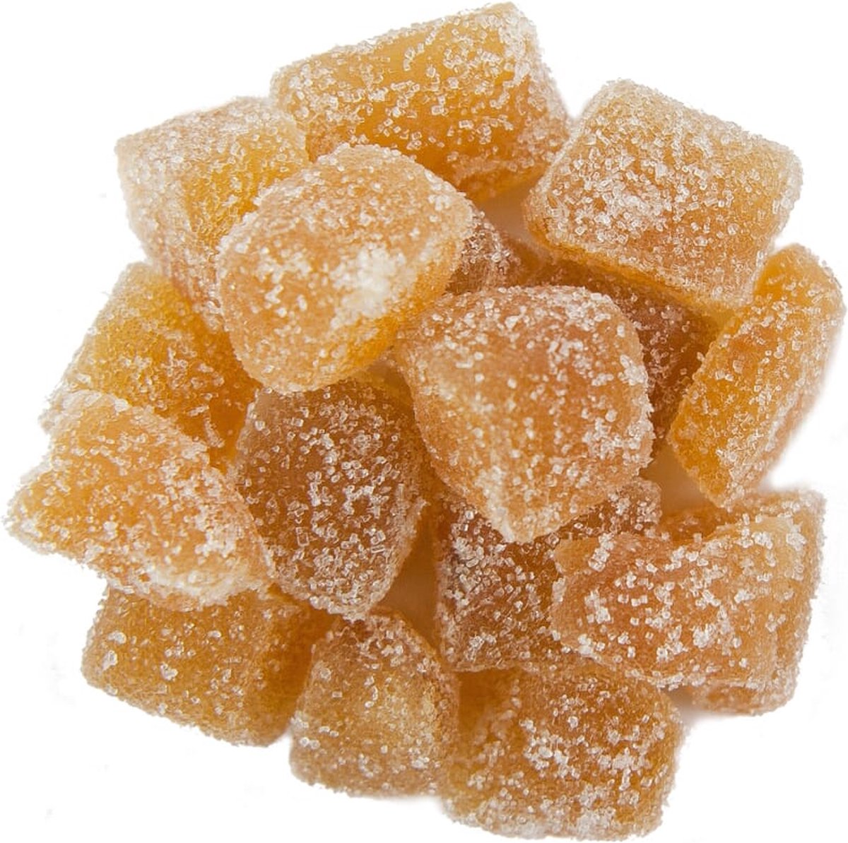 Pit&Pit - Gekonfijte gemberblokjes 350g - Zoet en pittig - Verzachtend ...
