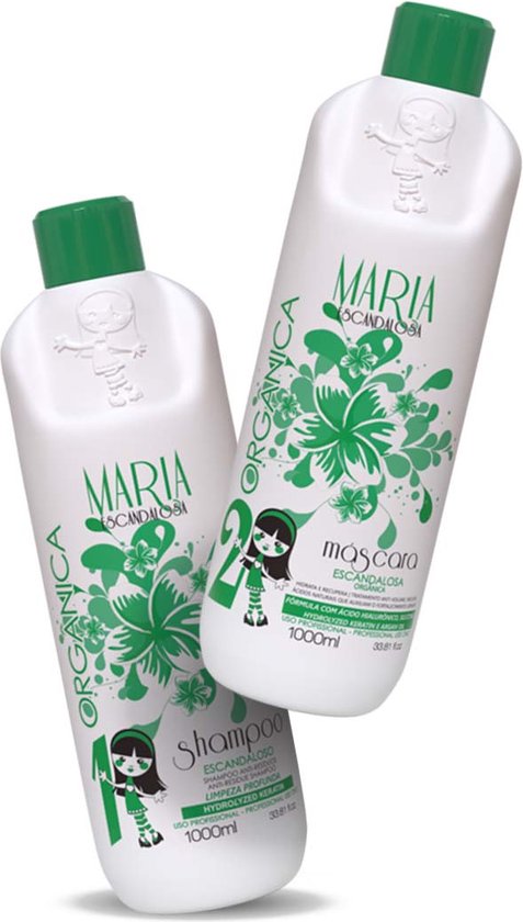 Maria Escandalosa biologische progressieve capilar Braziliaans keratine ...