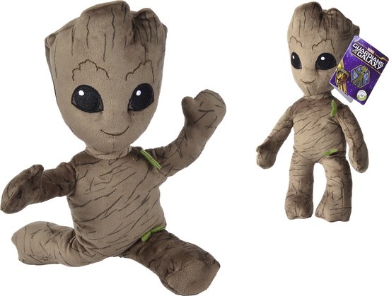 Disney - Marvel Groot Poseable (25cm) - Knuffel - Pluche | bol