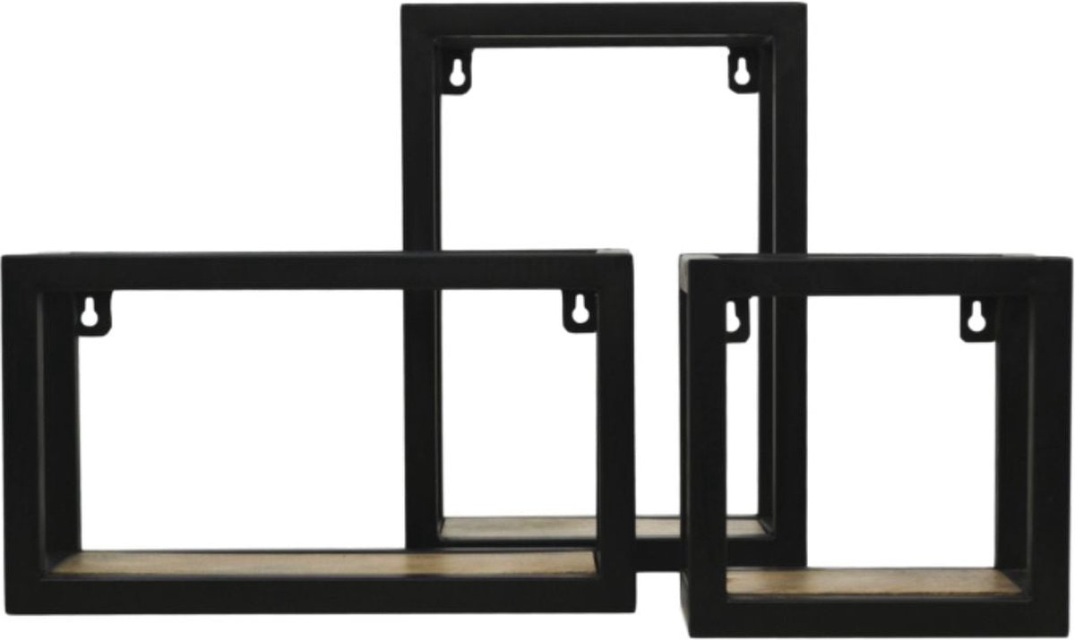 Wandrek Zwevend - Wandplank - Muurrek Decoratie - Muurplank Industrieel ...