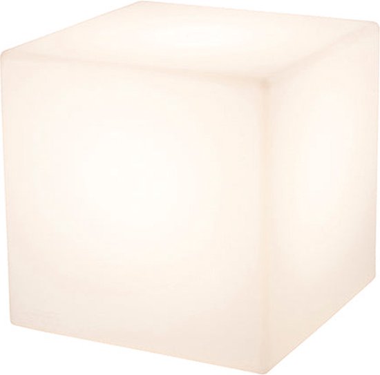 8 Seasons Design Shining Cube Ø 33 (RGB) - Licht kubus - Wit - 16 RGB ...