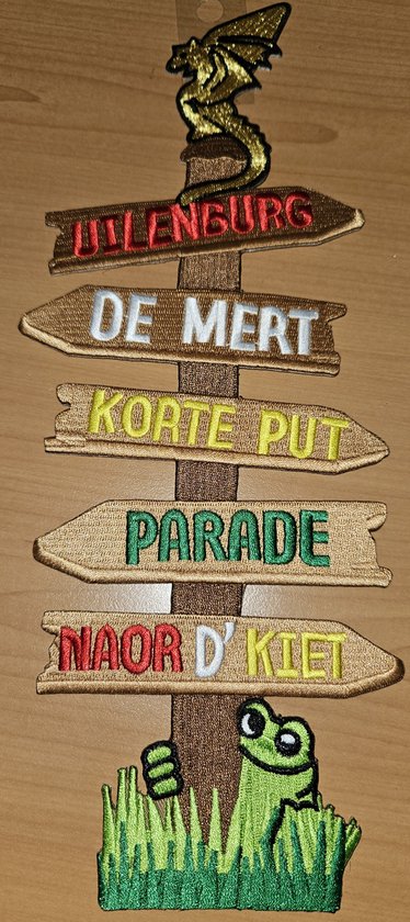 Oeteldonk Rug embleem Wegwijzer | bol