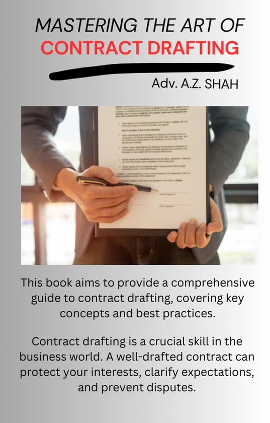 Drafting 1 - Mastering the art of Contract Drafting (ebook), A.Z. SHAH | 9798223077664... | bol