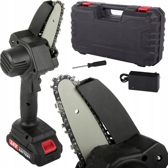 Ariko Accu Hand kettingzaag - sterke 24v accu - met oplader | bol