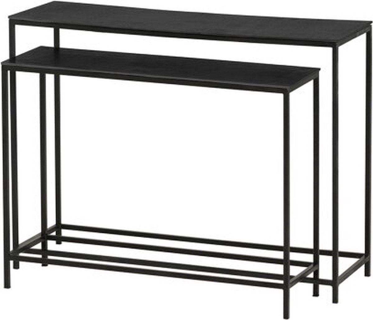 Wandtafel, set van 2, Black antique | bol.
