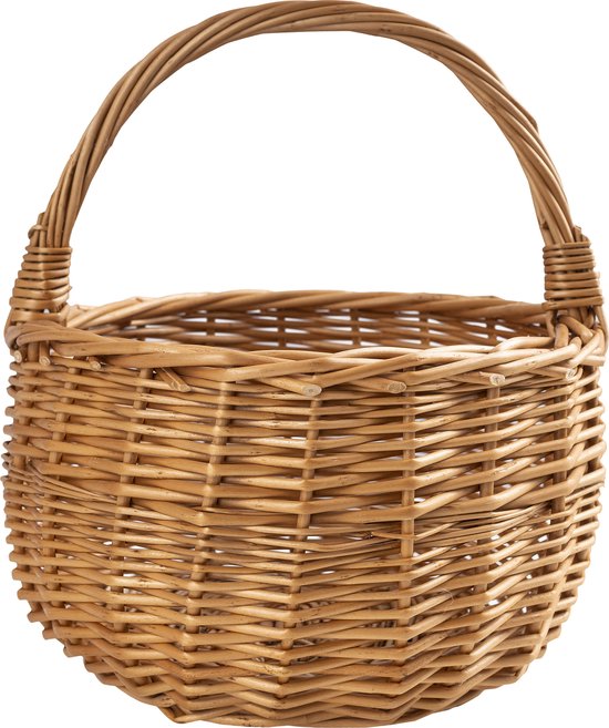 Creative Home Paasmandje | Grote Rieten Mand met Handvat 45x32x34cm ...