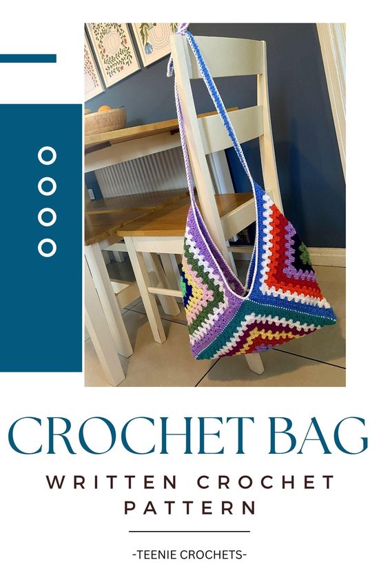 Crochet Bag - Written Crochet Pattern (ebook), Teenie Crochets ...