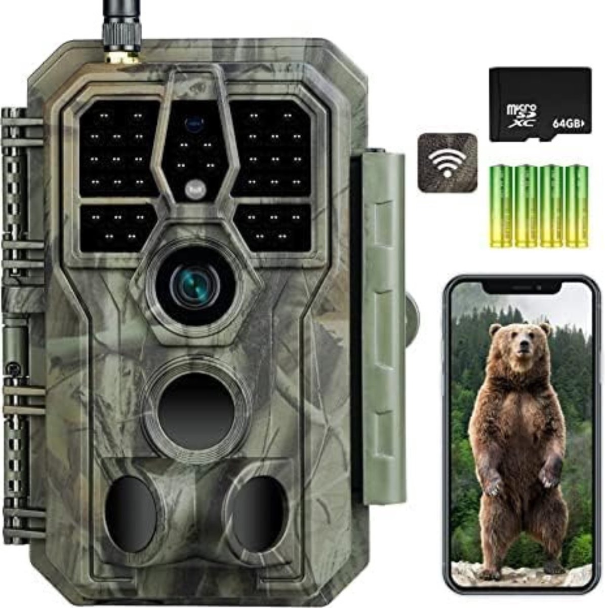 Wildcamera Met Nachtzicht En Wifi - Wildcamera Voor Buiten - Wildcamera ...