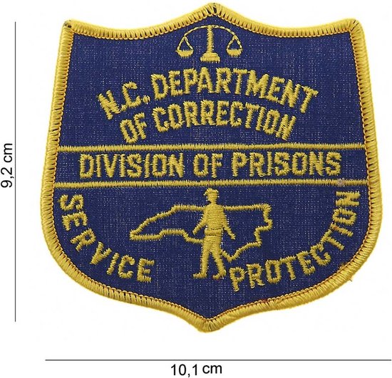 Embleem stof NC Departments | bol