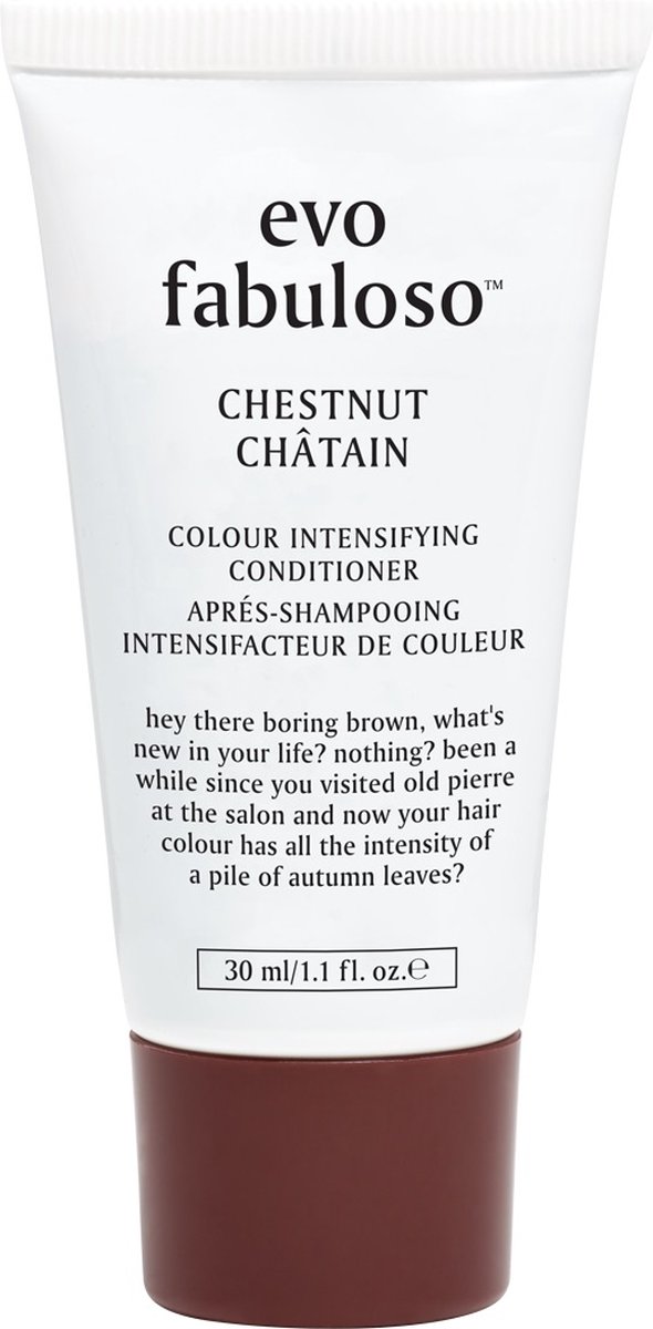 Evo Fabuloso Chestnut Colour Intensifying Condi - 30ml | bol