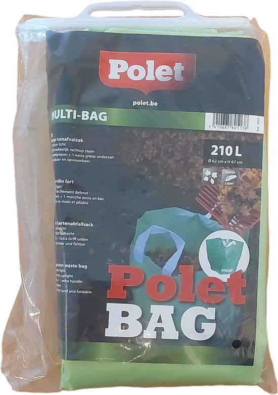 Polet -bag 210 liter diameter 62cm x hoogte 67cm | bol