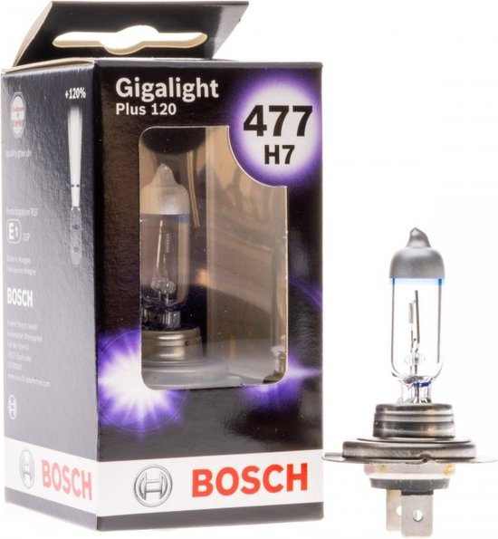 Bosch Halogeen H7 GIGALIGHT PLUS 120 Wit Dimlicht Koplamp Origineel | bol