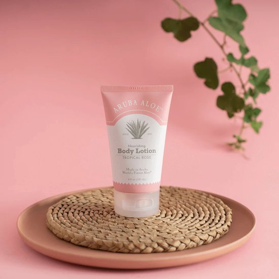 Aruba Aloe Tropical Rose Lotion | Voedend en verzorgend | 118ml | bol
