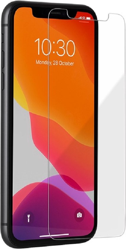 LuxeBass Screenprotector geschikt voor Apple iPhone 13 Mini - Gehard ...