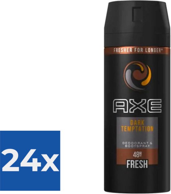 Axe - Deodorant - Spray - Dark Temptation - 48h - 150ml x 24 | bol