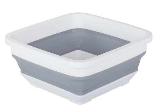 Opvouwbare wasbak - afwasbak - afwasteil - 32 x 32 x 15 cm | bol