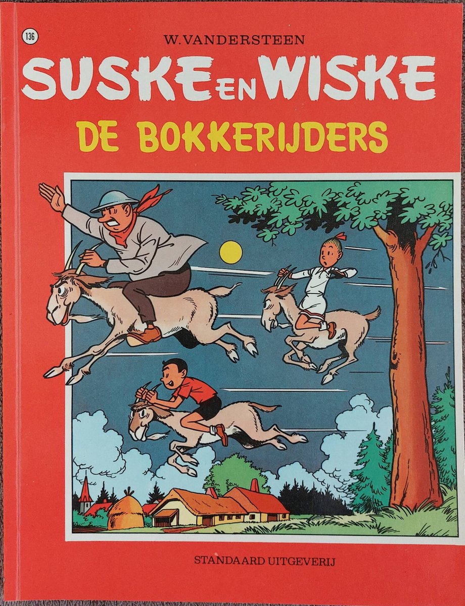 SUSKE EN WISKE 136 DE BOKKERIJDERS | bol