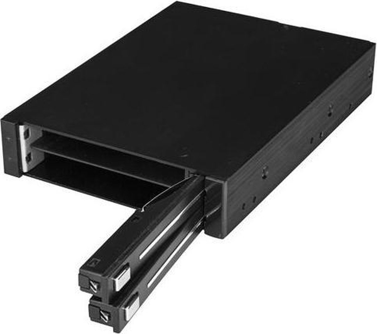 StarTech.com Dual-bay 2.5" SATA SSD / HDD mobiel rack voor 3.5" Bay ...