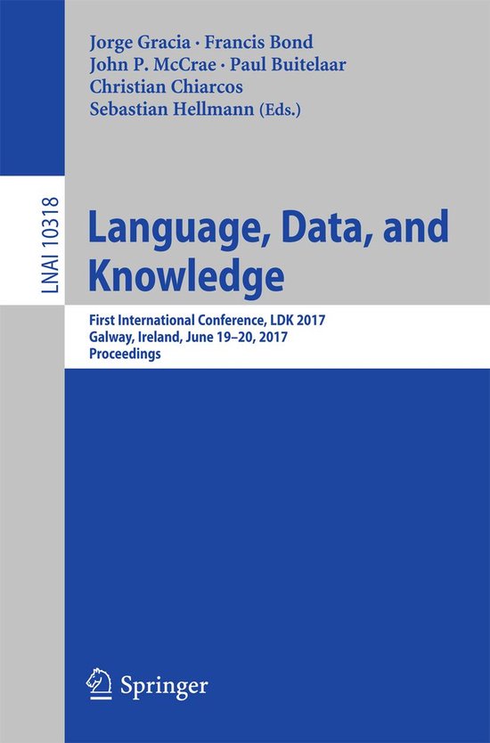 Lecture Notes in Computer Science 10318 - Language, Data, and Knowledge ...