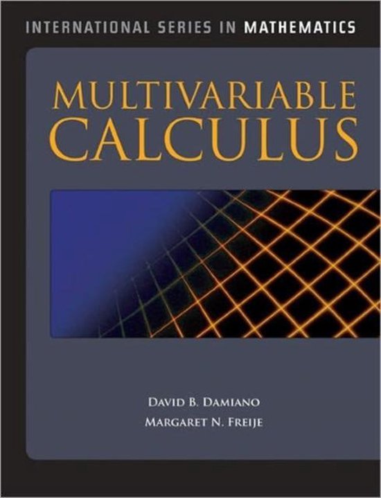 Multivariable Calculus | 9780763782474 | David B. Damiano | Boeken | bol