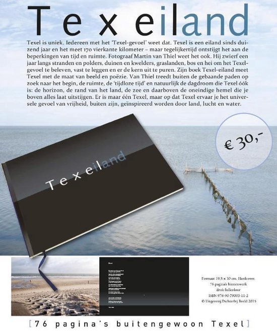 Eiland Texel, Martin van Thiel | 9789079003112 | Boeken | bol