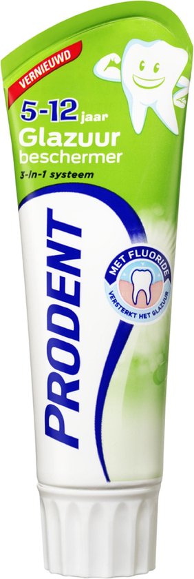 Prodent Glazuur Bescherming 5-12 jr - 75 ml - Tandpasta | bol.com