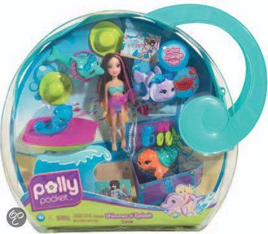 Polly Pocket Shimmer 'n Splash Lila | bol.com