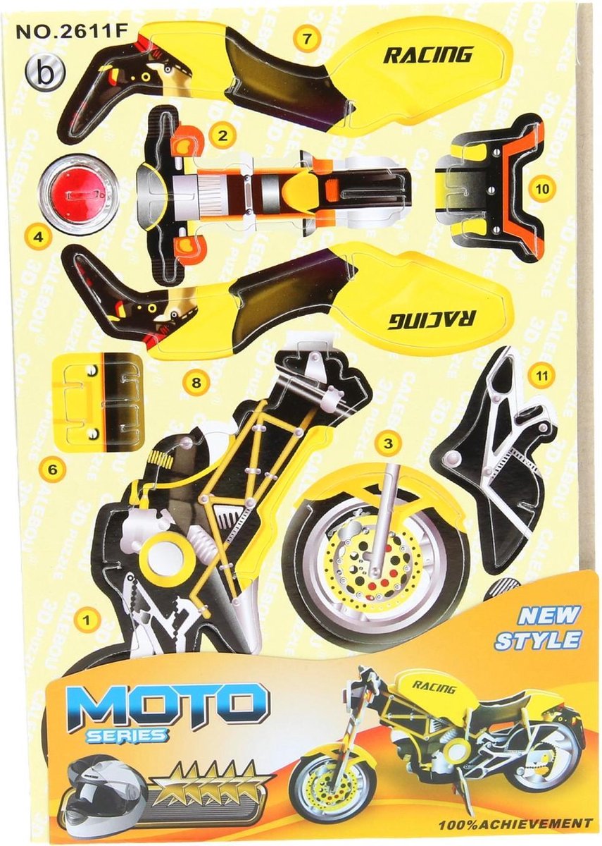 3D Bouwpakket Motor | bol.com