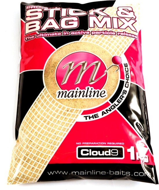 Mainline Pro Active Bag & Stick Mix - Cloud 9 -1kg - Beige | bol.com