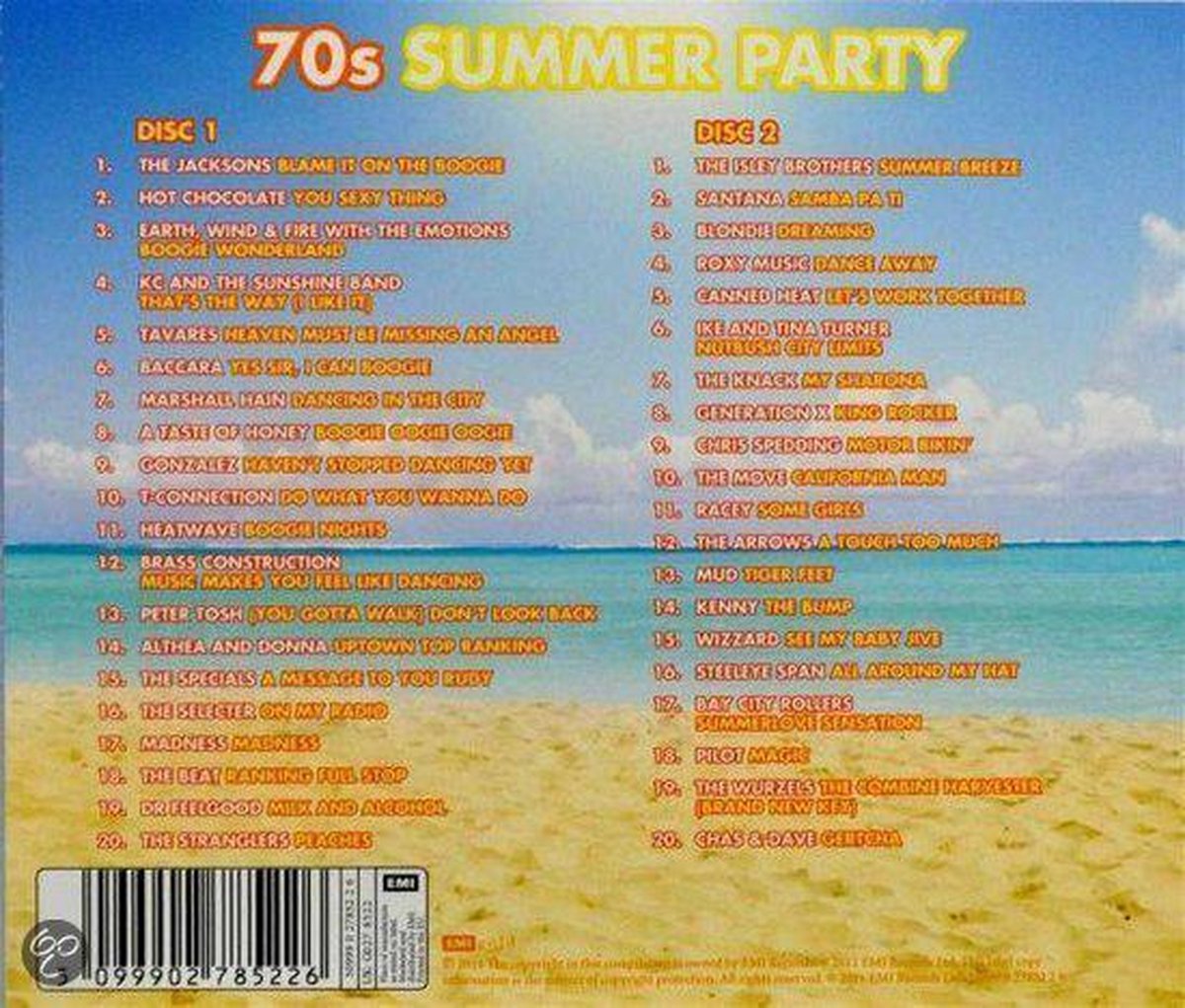 70s Summer Party, various artists | CD (album) | Muziek | bol.com