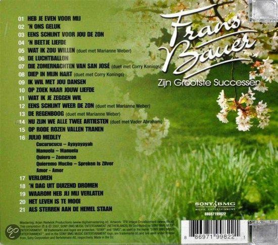 Zijn Grootste Hits, Frans Bauer | CD (album) | Muziek | bol