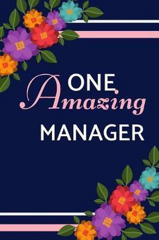 One Amazing Manager, Happy Happy Journaling | 9781798636947 | Boeken ...