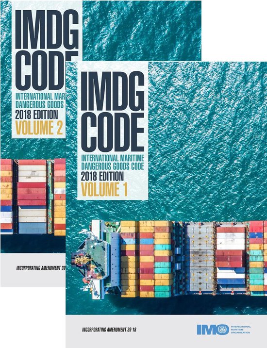 IMDG code, International Maritime Organization | 9789280116823 | Boeken ...