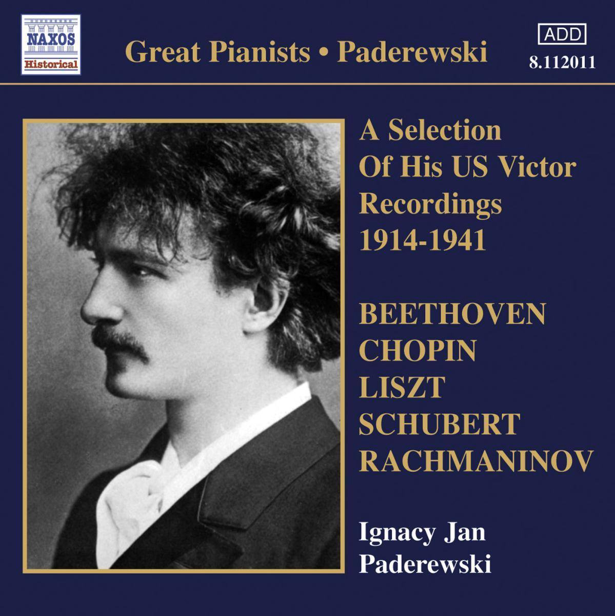 Paderewski: Us Victor Recordings, Paderewski | CD (album) | Muziek ...