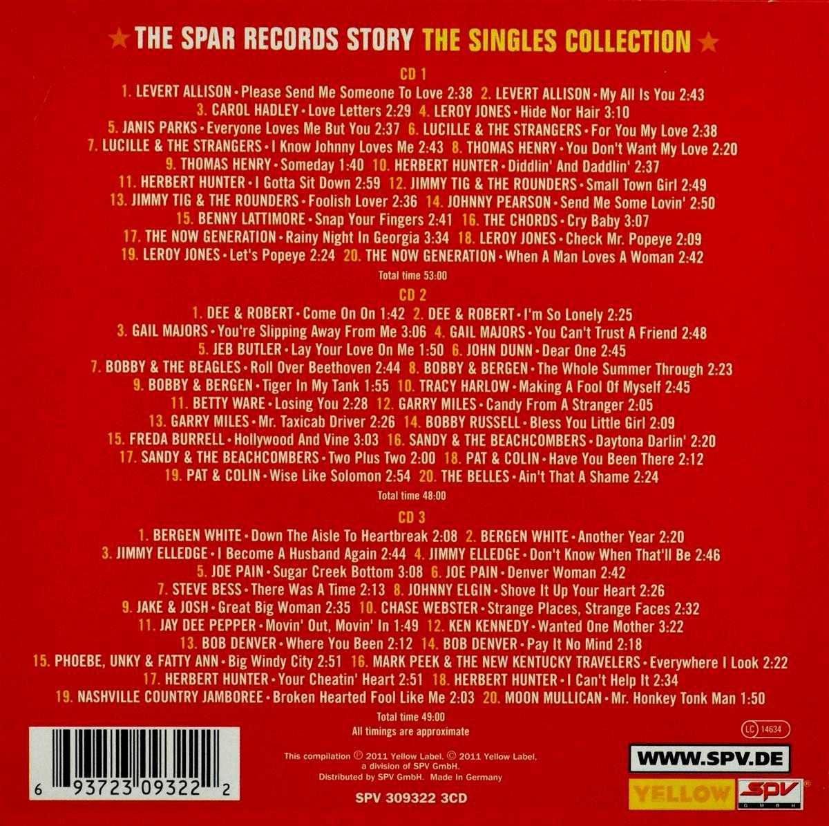 Spar Records Story, various artists | CD (album) | Muziek | bol