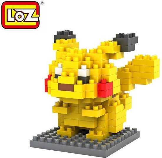 Pikachu, Pokemon , LOZ, Diamond Blocks | bol.com