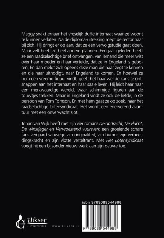 Het lotensyndicaat, Johan van Wijk | 9789089544988 | Boeken | bol