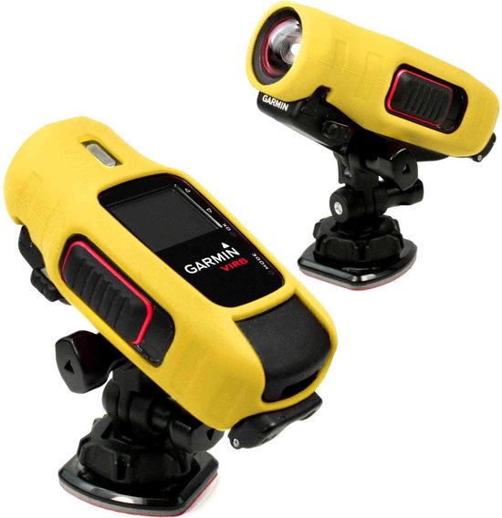 Tuff-Luv Silicone Gel bescherm hoes voor Garmin Virb / HD Elite Camera ...