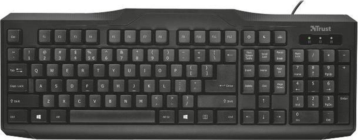 Trust ClassicLine UK toetsenbord USB QWERTY Brits Engels Zwart | bol.com
