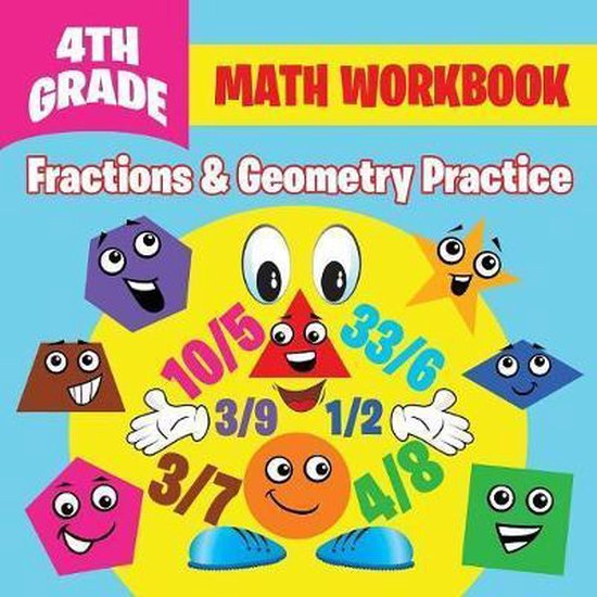 4th Grade Math Workbook | 9781682600986 | Baby Professor | Boeken | bol.com